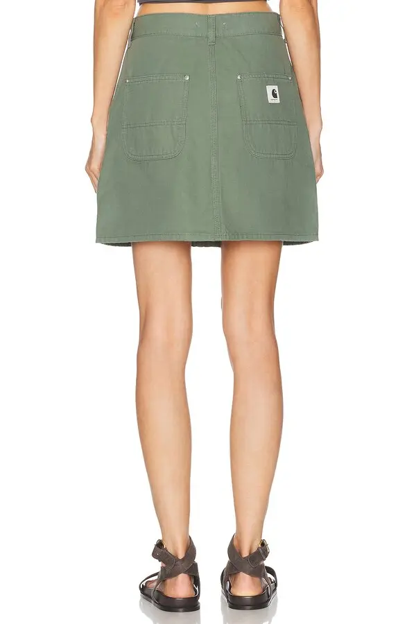Carhartt Work In Progress Maeve Double Knee Mini Skirt - Park