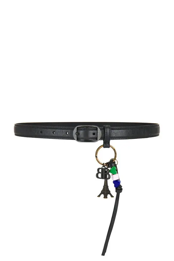 Balenciaga Le City Charm Belt - Black
