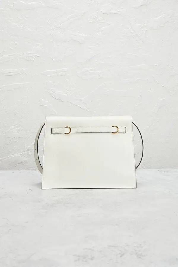 Hermès Evercolor Kelly Danse Shoulder Bag - Blanc