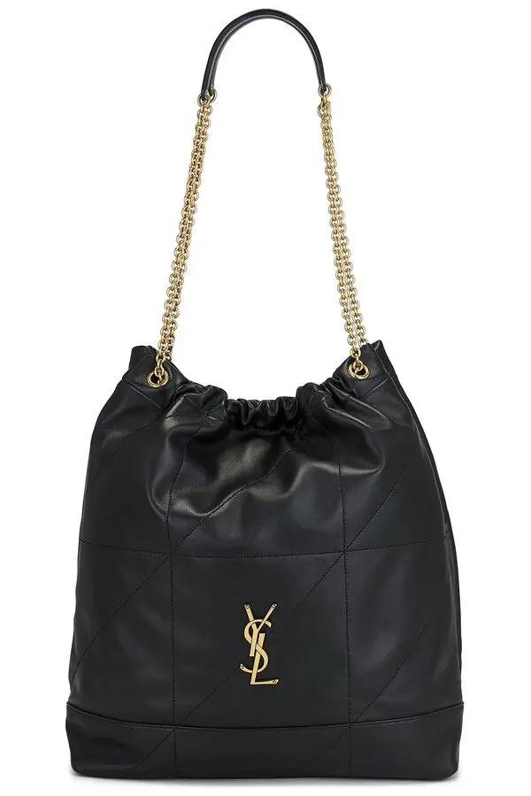 Saint Laurent Large Jamie 4.3 Pochon Bag - Nero
