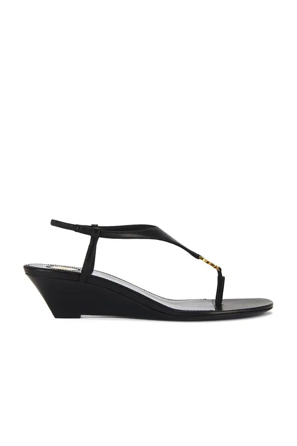 Saint Laurent Bridget Wedge Sandal