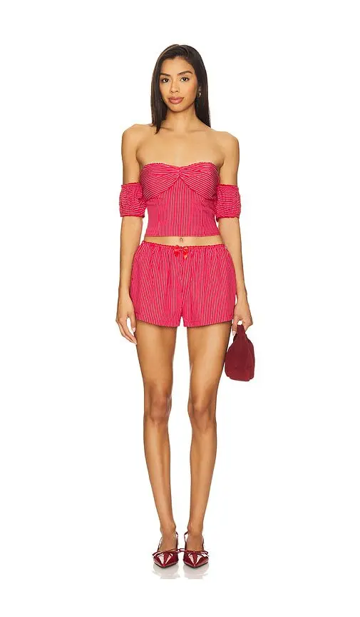 MORE TO COME Mazzie Off Shoulder Top