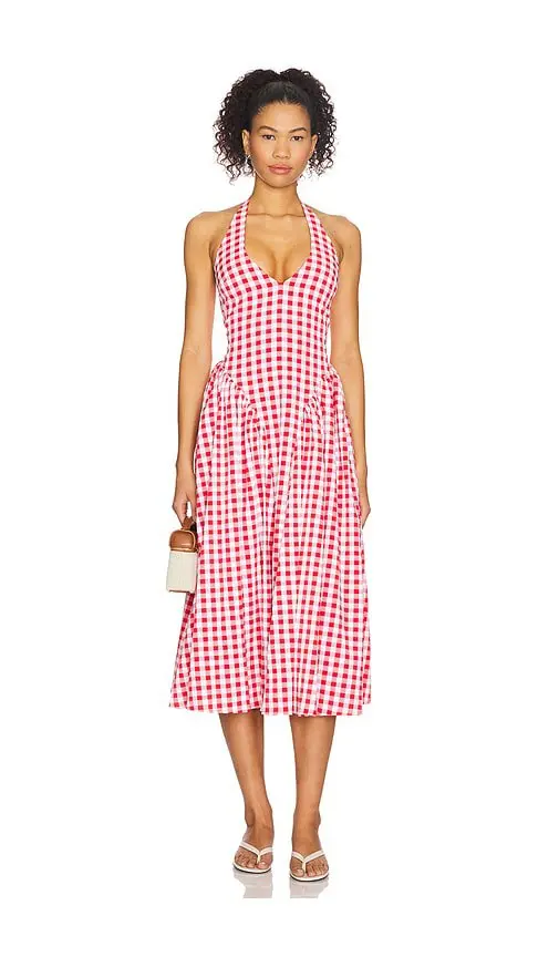MORE TO COME Lottie Halter Maxi Dress