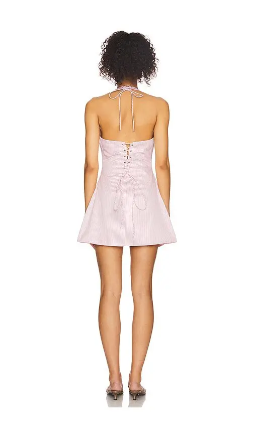 MORE TO COME Ceila Halter Mini Dress
