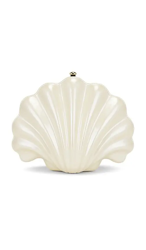 Jw Pei Shell Clutch - Ivory