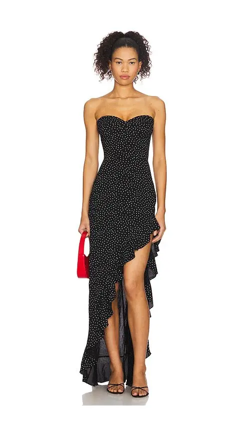 Amanda Uprichard Amalia Gown - Black