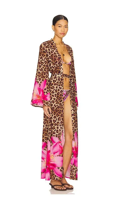 RUNAWAY THE LABEL Camille Robe In . Also