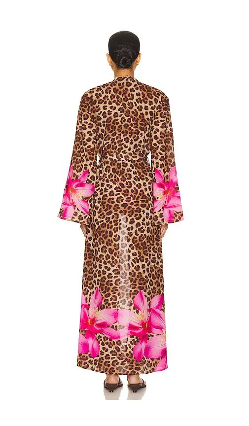 RUNAWAY THE LABEL Camille Robe In . Also