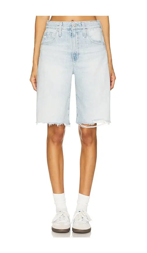 Ag Hattie Denim Short - Sunfaded Destructed