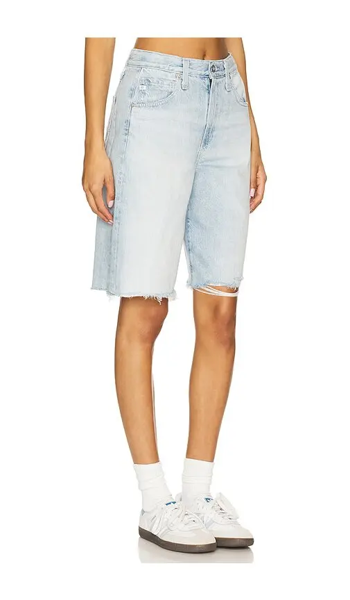Ag Hattie Denim Short - Sunfaded Destructed
