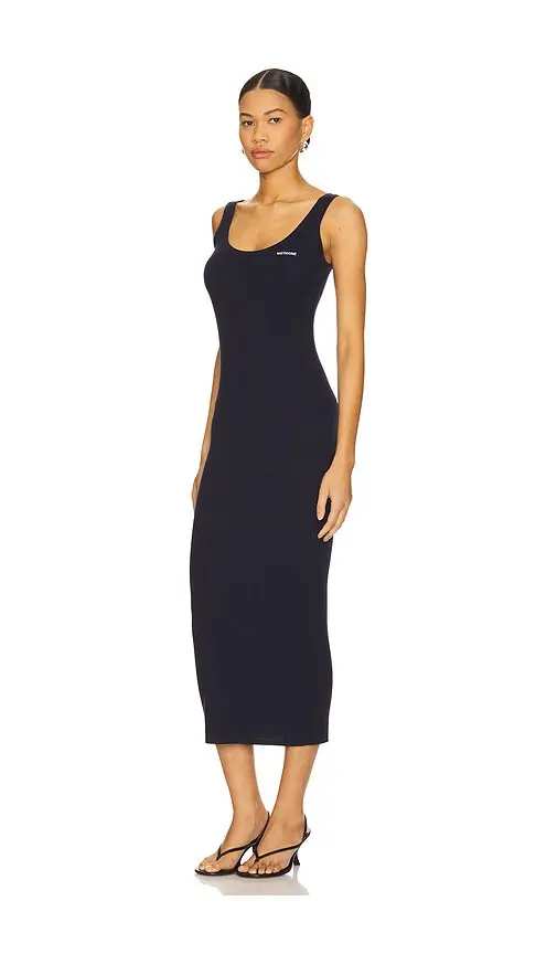We11Done Ribbed Knit Dress