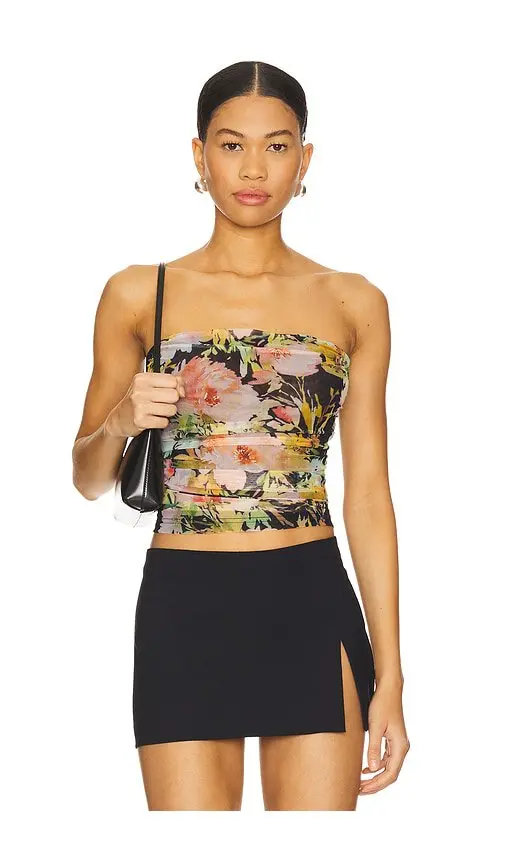 MORE TO COME Everly Strapless Top