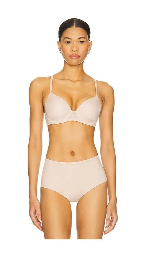 Natori Cloud Comfort Smoothing T-shirt Bra In Beige - Light Mocha