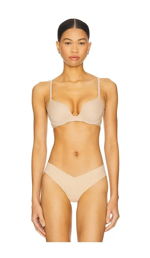 Natori Bliss Convertible T-shirt Bra In Tan - Cafe