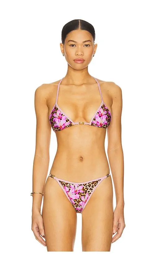 RUNAWAY THE LABEL Miami Bikini Top - Bimini Pink