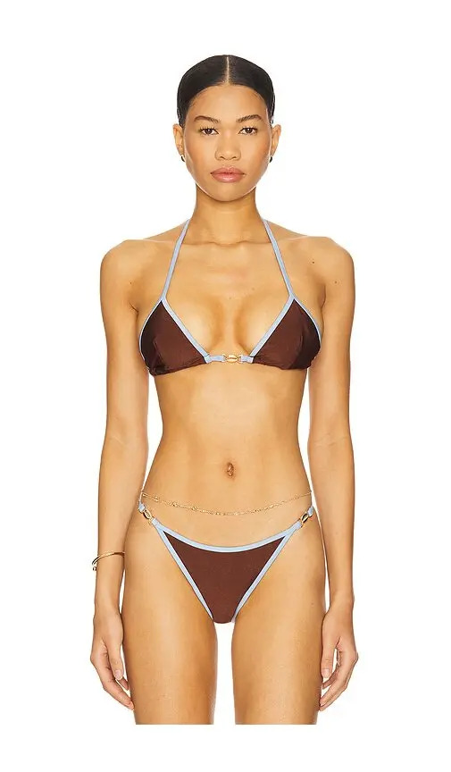 RUNAWAY THE LABEL Miami Bikini Top - Coco