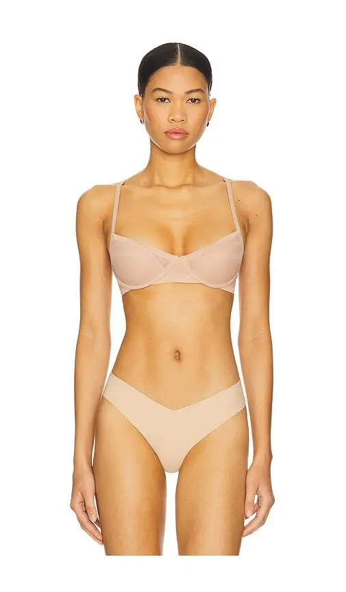 Natori Scope Balconette Contour Underwire Bra In Nude - Buff