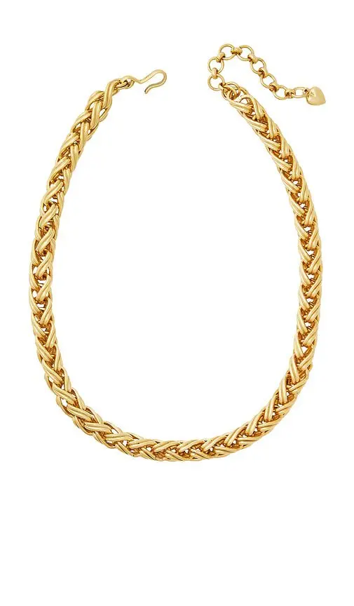 Brinker & Eliza Twist Necklace - Gold
