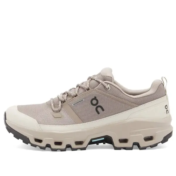 On Cloudrock Low Wp Sneakers - Cinder/fog