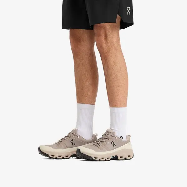 On Cloudrock Low Wp Sneakers - Cinder/fog