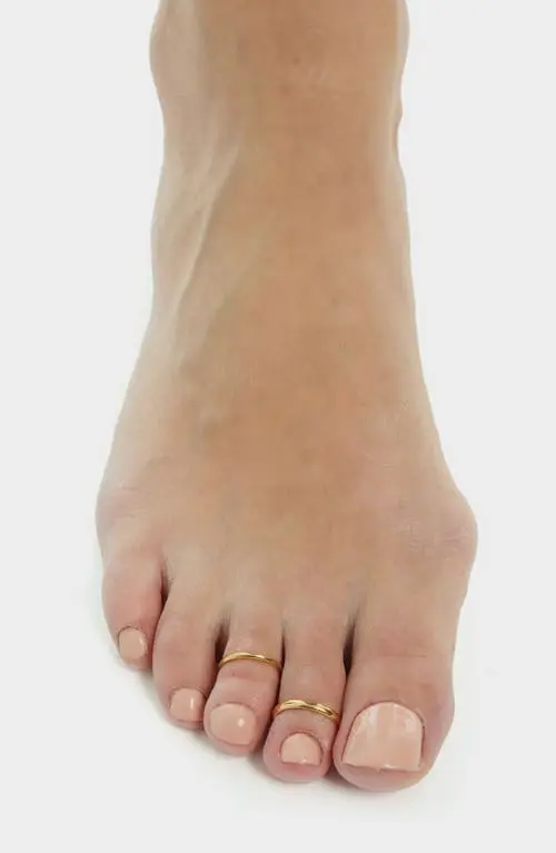 ST. MORAN Set Of 2 Adjustable Toe Rings
