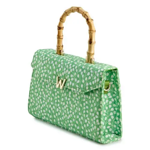 Wolf Evie Large Bag - Evie Green Leaves