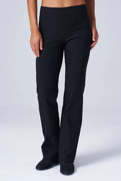 FRANNE GOLDE High Waisted Bootcut Magic Pant - Black