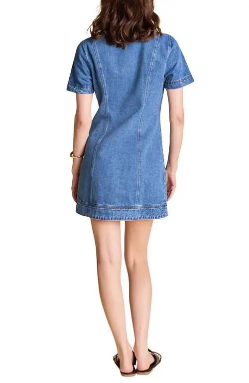 English Factory Denim Mini Shirtdress
