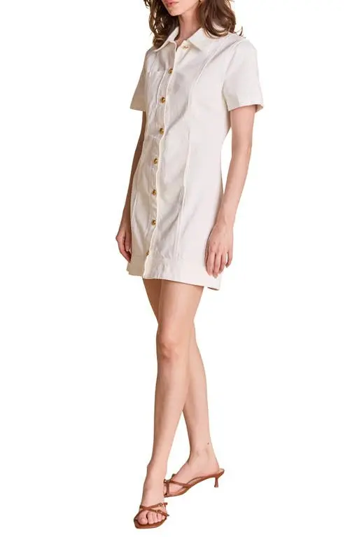 English Factory Denim Mini Shirtdress