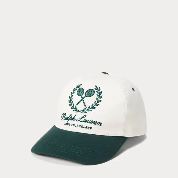 Ralph Lauren Crest-embroidered Ball Cap - Classic Cream