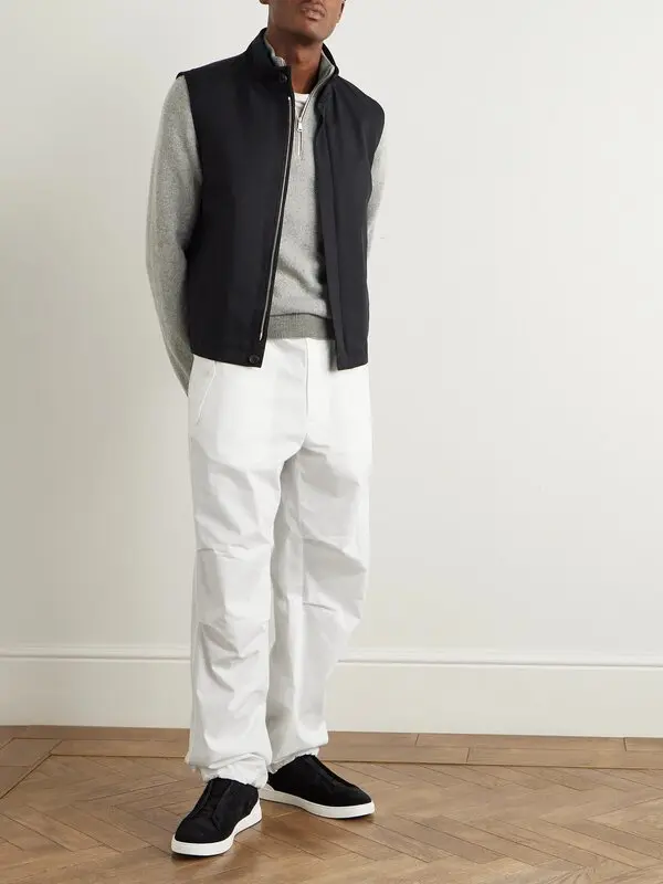 Ralph Lauren Purple Label Cotton-poplin Trousers