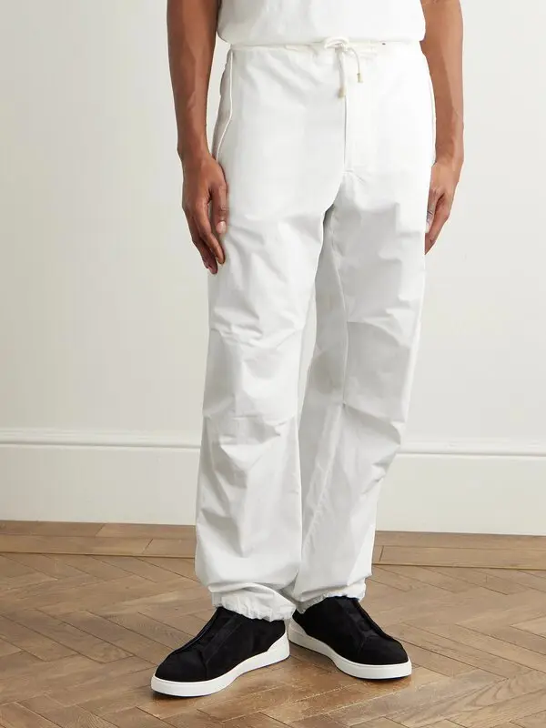 Ralph Lauren Purple Label Cotton-poplin Trousers