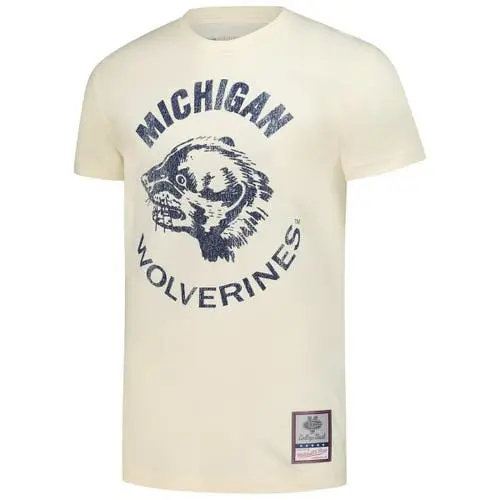 Mitchell & Ness Michigan Wolverines Vintage Tone T-shirt