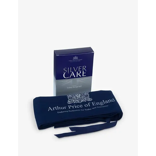 ARTHUR PRICE Logo-print Cutlery Storage Roll - Blue