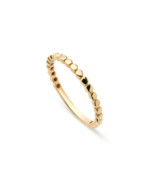 ANA LUISA Solid Circles Band Ring - Gold