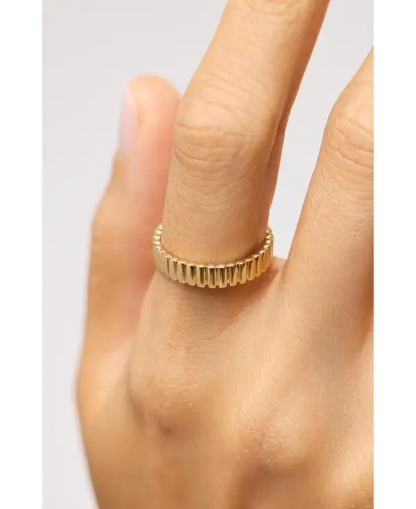 ANA LUISA Solid Galaxy Ring