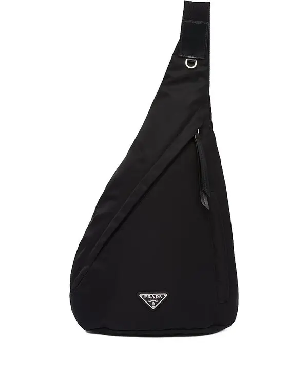 Prada Re-nylon And Leather Backpack - Black