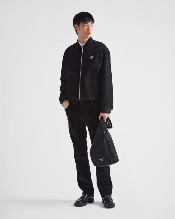 Prada Re-nylon And Leather Backpack