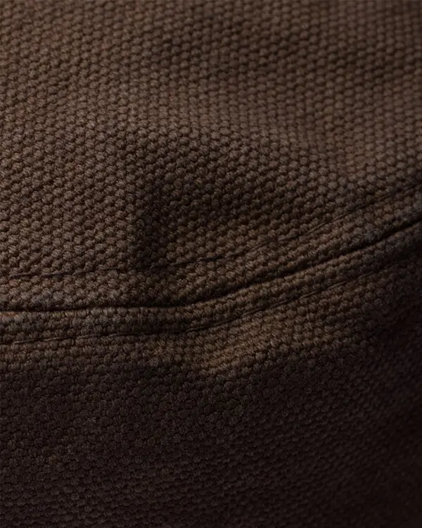 Prada Cotton Bucket Hat - Dark Brown