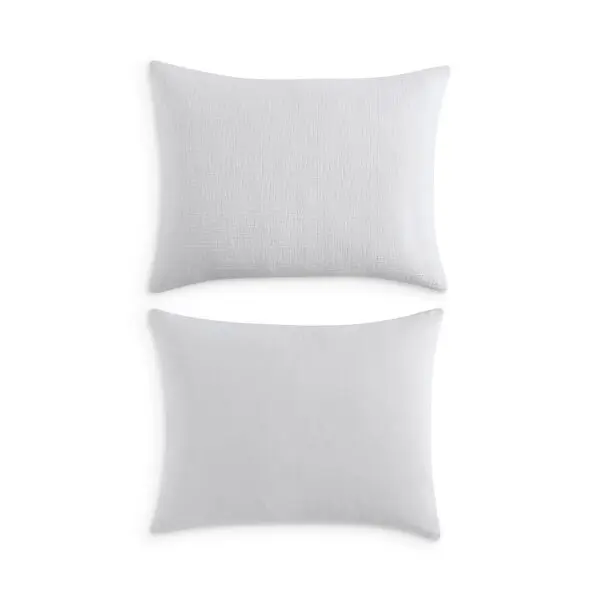 Calvin Klein Washed Texture Cotton Jacquard Comforter Set - White