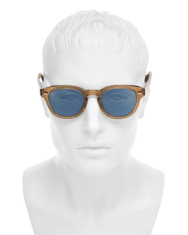 Oliver Spencer Round Frame Sunglasses