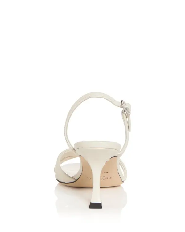 JIMMY CHOO Elsy 70 Slingback Sandals - Latte