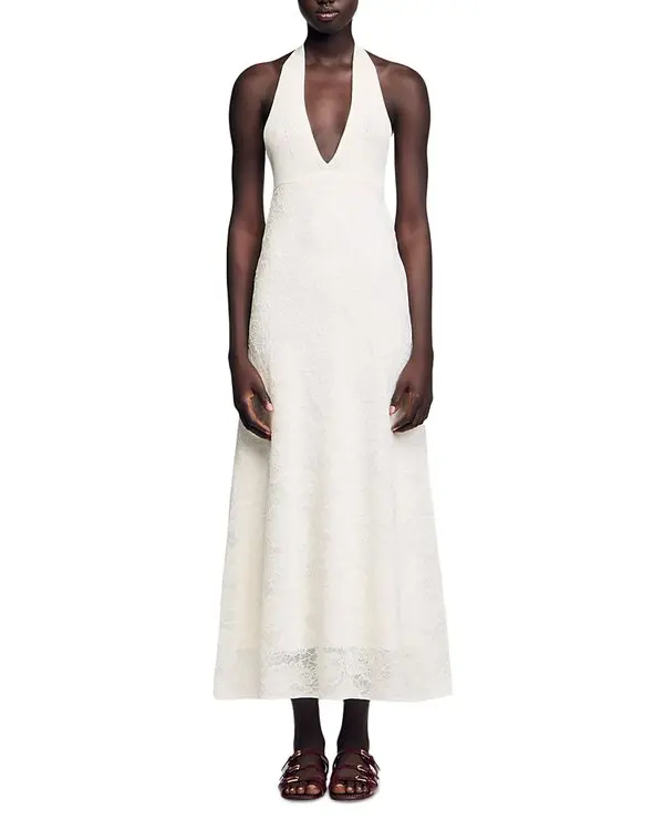 Sandro Angie Dress - White