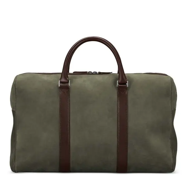 CARL FRIEDRIK Compact Leather Weekender Bag