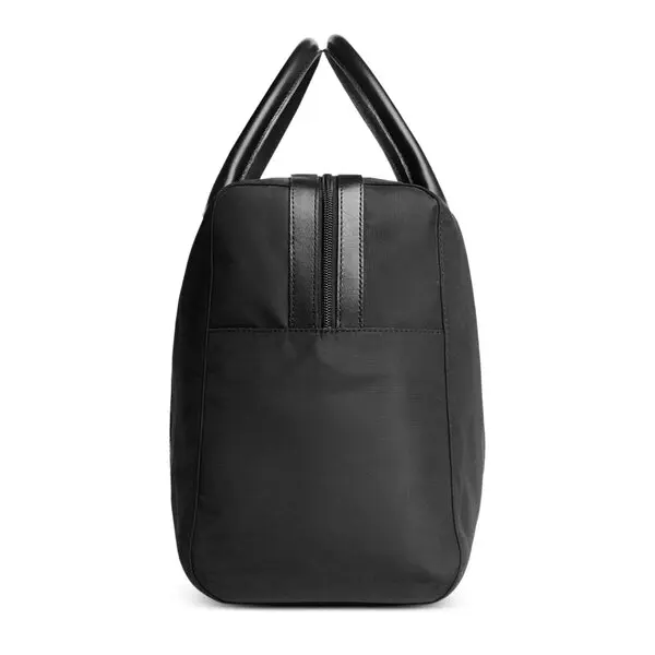 CARL FRIEDRIK Compact Nylon Weekender Bag - Black