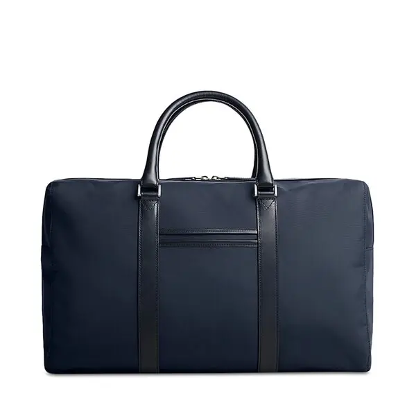 CARL FRIEDRIK Compact Nylon Weekender Bag - Navy