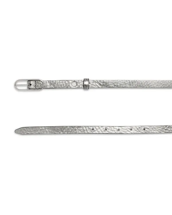 Rag & Bone Baby Rounded Rebound Leather Belt
