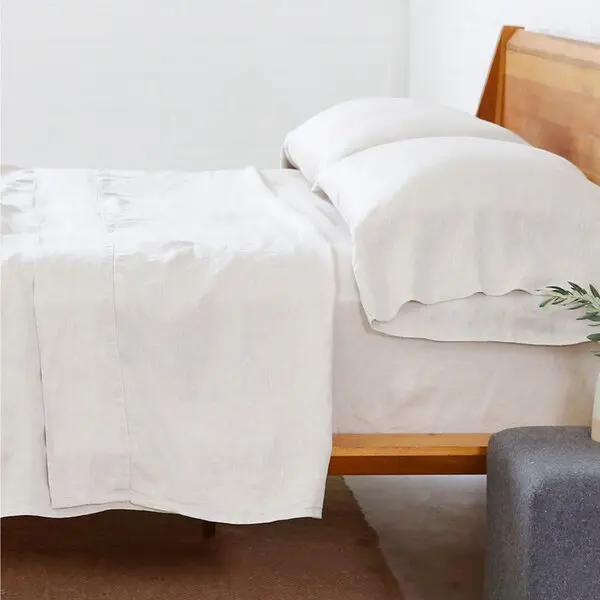 POM POM AT HOME Linen King Pillowcase, Pair