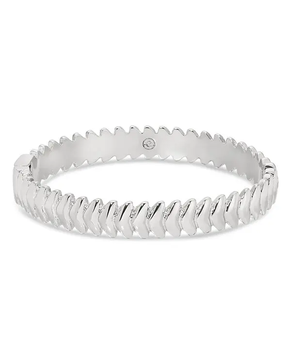 Ettika Metal Moderna Bangle - Silver