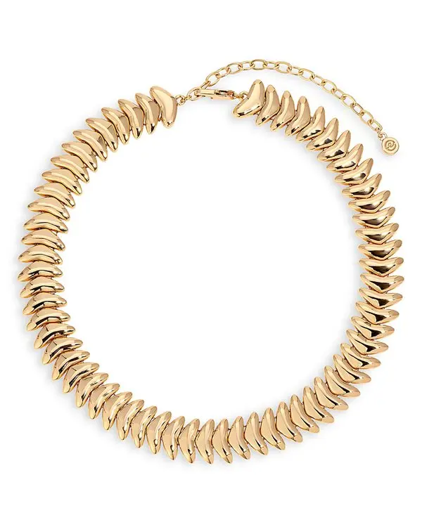 Ettika Metal Moderna Choker Necklace - Gold